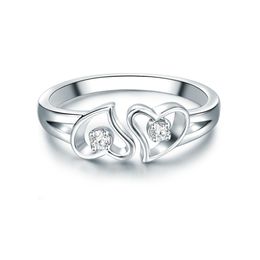Trilani Ring Damen Gr&ouml;&szlig;e 58 silber