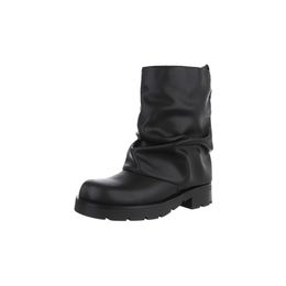 Ital-Design Stiefelette Damen Gr&ouml;&szlig;e 36 schwarz Winterschuhe