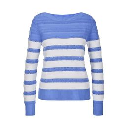 Madeleine Mode Madeleine Sweater female Blue size 48