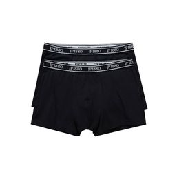 JP1880 Boxershorts Herren Gr&ouml;&szlig;e M grau / schwarz