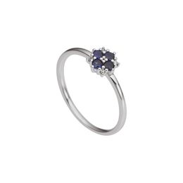 Firetti Ring Damen Gr&ouml;&szlig;e 53/54 ultramarinblau / wei&szlig;