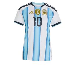 adidas Performance Funktionsshirt 'Argentina 26 Messi Home' Damen Gr&ouml;&szlig;e XXS blau / wei&szlig;