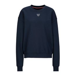 19V69 Italia Sweatshirt 'Sinja' Damen Gr&ouml;&szlig;e XXL nachtblau / grau / greige