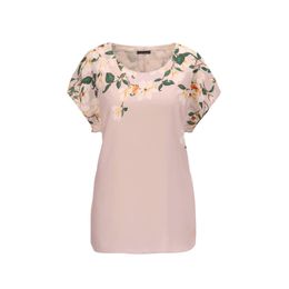GOLDNER Bluse Damen Gr&ouml;&szlig;e L gelb / gr&uuml;n / rosa