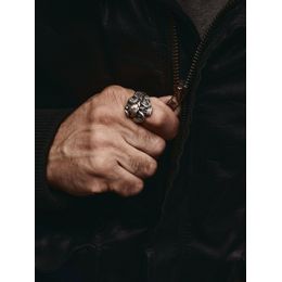 Reytel Ring 'SEA SKULL' Herren Gr&ouml;&szlig;e 61 silber
