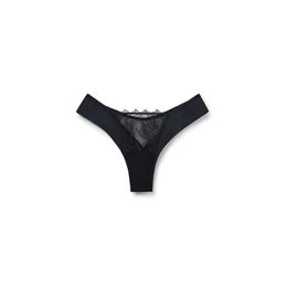 Intimissimi Slip Brasilian 'Elena Playful Glamour Valentine' Damen Gr&ouml;&szlig;e S schwarz