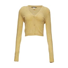 QS Strickjacke Damen Gr&ouml;&szlig;e M goldgelb