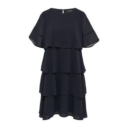 comma, COMMA Kleid Damen Gr&ouml;&szlig;e 44 navy Winterkleid