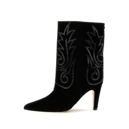 Guess Stiefel 'Cynna' Damen Gr&ouml;&szlig;e 37 schwarz / silber Winterschuhe