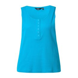 Ulla Popken Top Damen Gr&ouml;&szlig;e XXL/XXXL azur