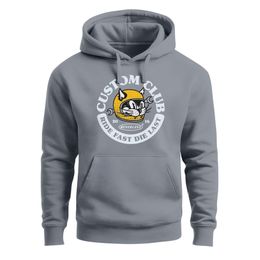 Neverless Sweatshirt 'Racing Cat' Herren Gr&ouml;&szlig;e XXL dunkelgrau