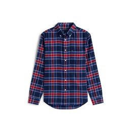 Tommy Hilfiger Hemd 'Tartan' Herren Gr&ouml;&szlig;e S blau / rot / wei&szlig;