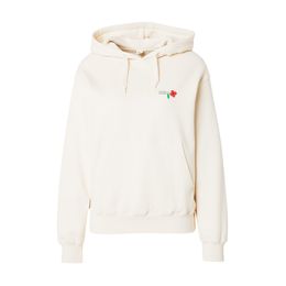Iriedaily Sweatshirt 'Flower Boi' Damen Gr&ouml;&szlig;e S gr&uuml;n / rot / schwarz / wollwei&szlig;