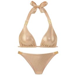 Lascana Bikini Damen Gr&ouml;&szlig;e S gold