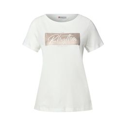 Street One Shirt Damen Gr&ouml;&szlig;e M rosa / offwhite
