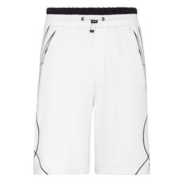 Plein Sport Sportshorts 'Scratch' Herren Gr&ouml;&szlig;e XXL schwarz / wei&szlig;
