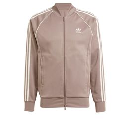 adidas originals Sweatjacke 'Adicolor Classics SST' Herren Gr&ouml;&szlig;e XXXL braun / wei&szlig;