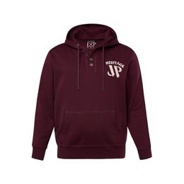 JP1880 Sweatshirt Herren Gr&ouml;&szlig;e 8XL ecru / burgunder