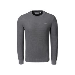 Gant Strickpullover Herren Gr&ouml;&szlig;e S dunkelgrau / schwarz