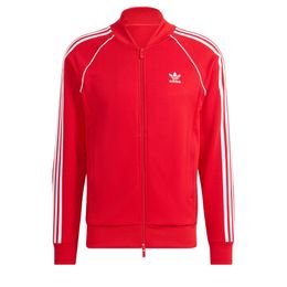adidas originals Sweatjacke 'Adicolor Classics Sst' Herren Gr&ouml;&szlig;e M rot / wei&szlig;