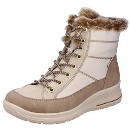 Rieker Snowboots Damen Gr&ouml;&szlig;e 41 beige Winterschuhe