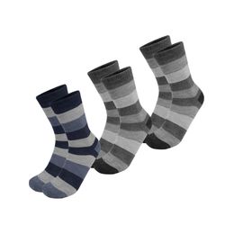 Normani Sportsocken Damen Gr&ouml;&szlig;e 47/50 blau / anthrazit / oliv / schwarz