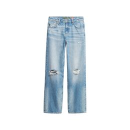 Superdry & Co Jeans Damen Gr&ouml;&szlig;e 24 hellblau
