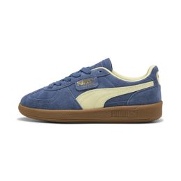 Puma Sneaker 'Palermo' Jungen Gr&ouml;&szlig;e 35.5 hellbeige / saphir