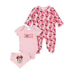 Disney Set 'Minnie Mouse' Gr&ouml;&szlig;e 68 pink / rosa / schwarz / wei&szlig;