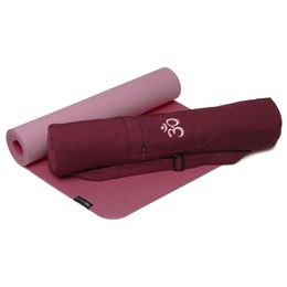 YOGISTAR.COM Yoga-Set 'Starter Edition - Comfort' Herren Gr&ouml;&szlig;e One Size magenta / dunkelrot