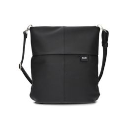 Zwei Handtasche 'MADEMOISELLE.M M12' Damen Gr&ouml;&szlig;e One Size black denim