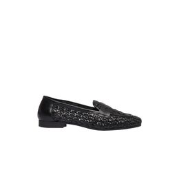 comma, COMMA Slipper Damen Gr&ouml;&szlig;e 36 schwarz / wei&szlig;