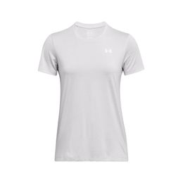 Under Armour Funktionsshirt 'Twist' Damen Gr&ouml;&szlig;e XS hellgrau / wei&szlig;