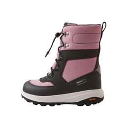 Reima Snowboots 'Laplander 2.0' Jungen Gr&ouml;&szlig;e 31 hellpink / schwarz / silber