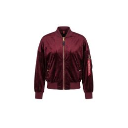 Alpha Industries &Uuml;bergangsjacke Damen Gr&ouml;&szlig;e M burgunder