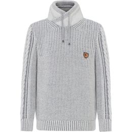 Cipo & Baxx Cipo & Baxx Pullover Herren Gr&ouml;&szlig;e S braun / grau