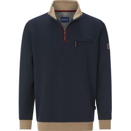 Babista Sweatshirt ' Giordanti ' Herren Gr&ouml;&szlig;e XL beige / dunkelblau