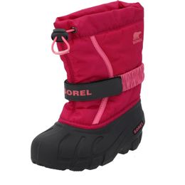 Sorel Snowboots 'Youth Flurry' Jungen Gr&ouml;&szlig;e 26 hellpink / dunkelpink / schwarz
