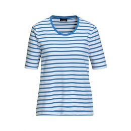 GOLDNER Shirt Damen Gr&ouml;&szlig;e M/L blau / wei&szlig;