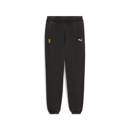 Puma Jogginghose 'Scuderia Ferrari' Jungen Gr&ouml;&szlig;e 110 schwarz / wei&szlig;