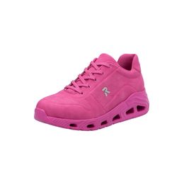 Rieker Sport Sneaker Damen Gr&ouml;&szlig;e 41 grau / hellpink