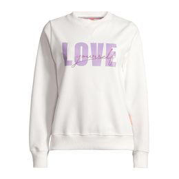 Salzhaut Sweatshirt 'RABHAHN' Damen Gr&ouml;&szlig;e XS lila / offwhite