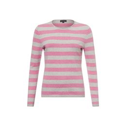 Franco Callegari Pullover Damen Gr&ouml;&szlig;e XL silbergrau / hellpink