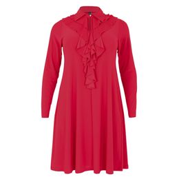 Yoek Kleid Damen Gr&ouml;&szlig;e 42/44 rot Winterkleid