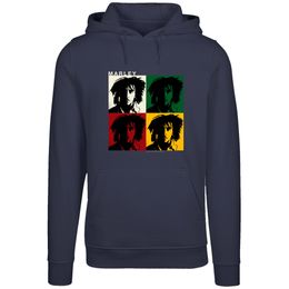 F4NT4STIC Sweatshirt 'Bob Marley' Herren Gr&ouml;&szlig;e 4XL taubenblau / mischfarben