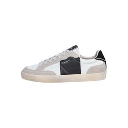 Pepe Jeans Sneaker 'Lane Iron' Herren Gr&ouml;&szlig;e 46 schwarz / wei&szlig; / offwhite