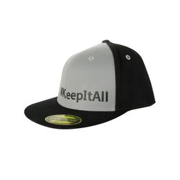 KEEPERsport Sportcap Herren Gr&ouml;&szlig;e 60/61 grau / schwarz