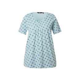 Ulla Popken Shirt Damen Gr&ouml;&szlig;e XL/XXL blau / hellblau