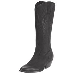 felmini Cowboystiefel 'Selma' Damen Gr&ouml;&szlig;e 42 schwarz Winterschuhe