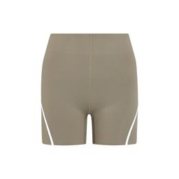 Born Sporthose 'Luna' Damen Gr&ouml;&szlig;e S dunkelbeige / wei&szlig;